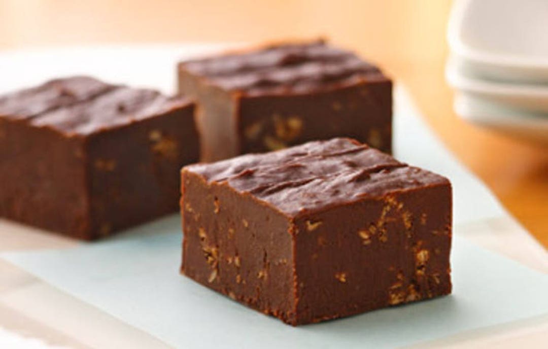 1 1/4 Lb Rainforest Crunch (dark Chocolate)fudge - Etsy