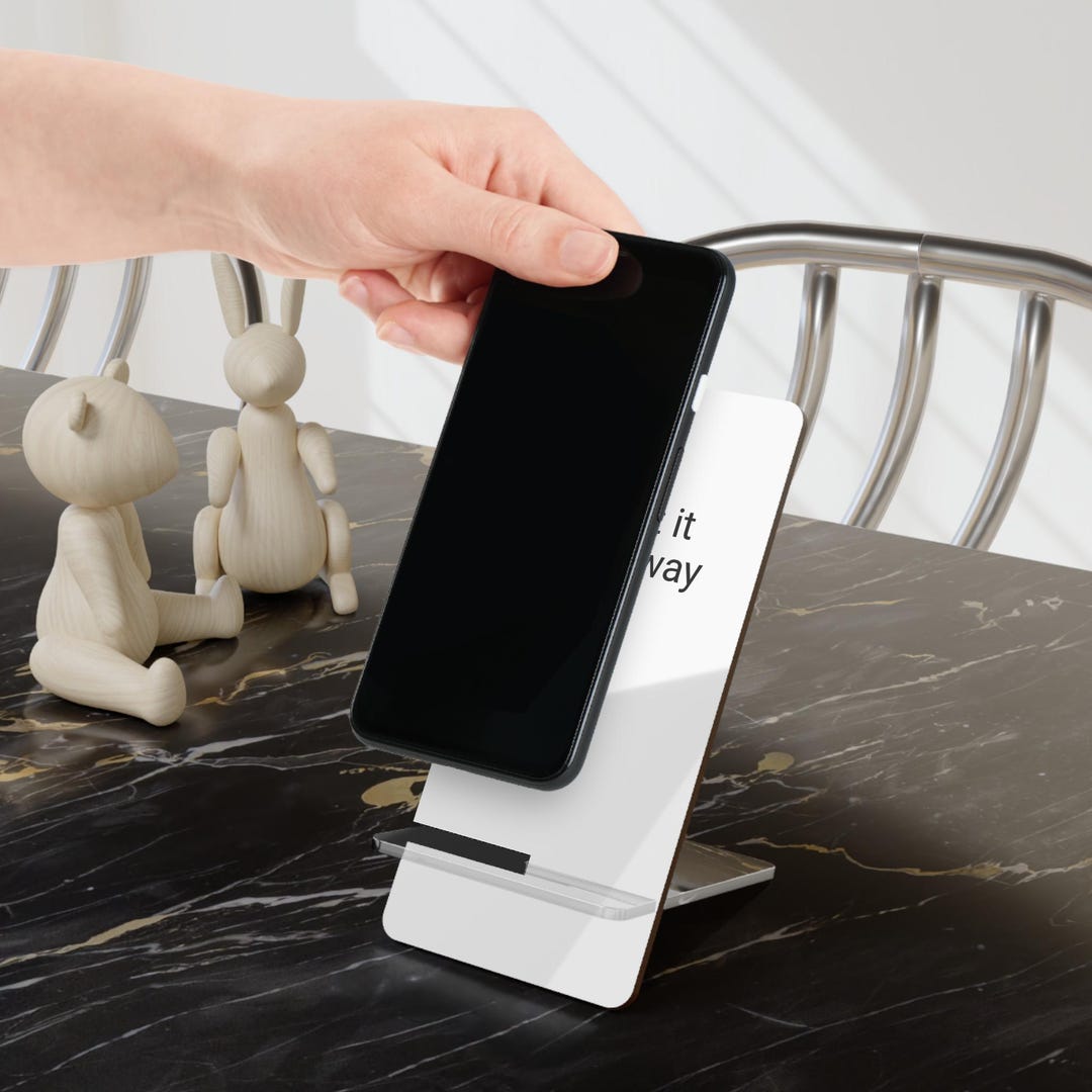 Custom Smartphone Display Stand, Phone Holder, Personalized Tech ...