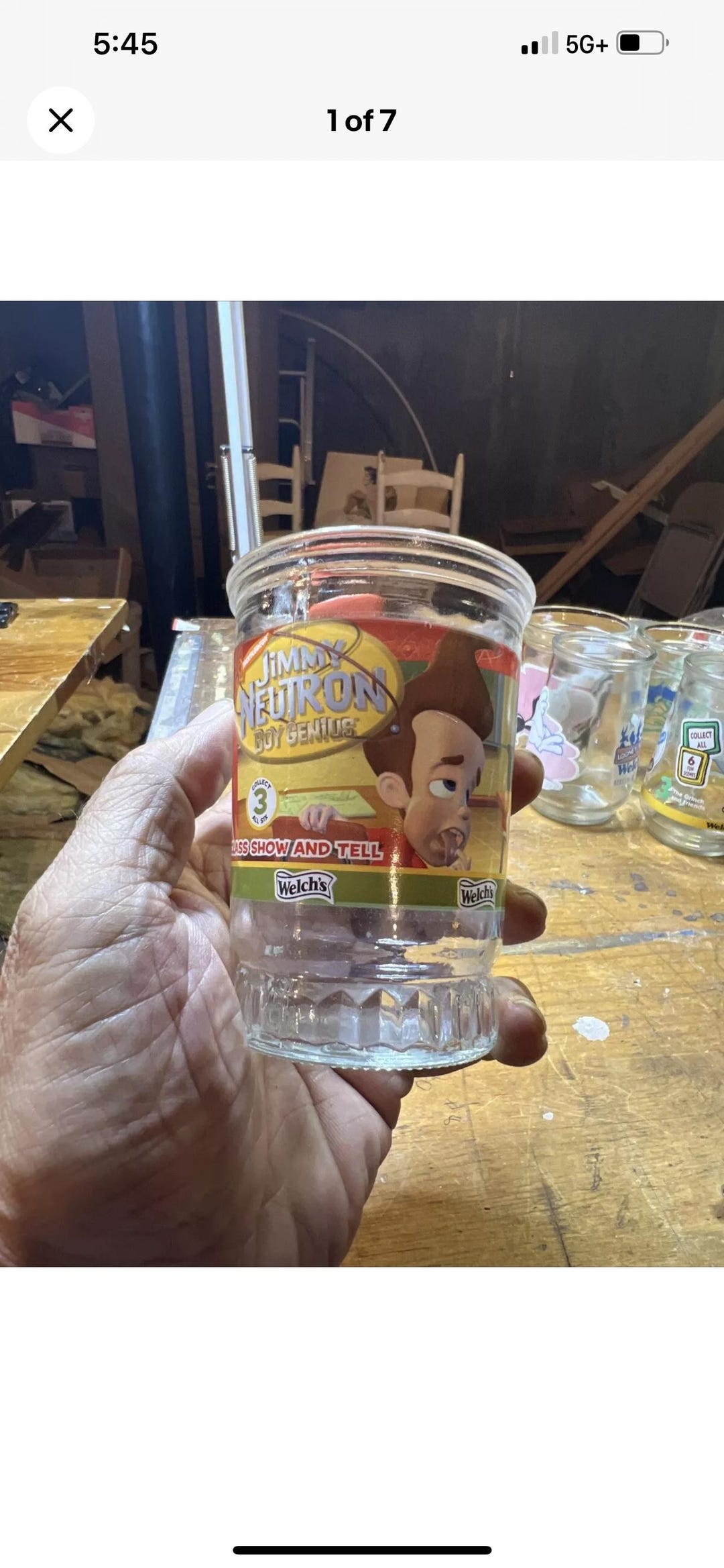 Jimmy Neutron Welch's Collector Series # 3 Jelly Jar Class Show & Tell ...
