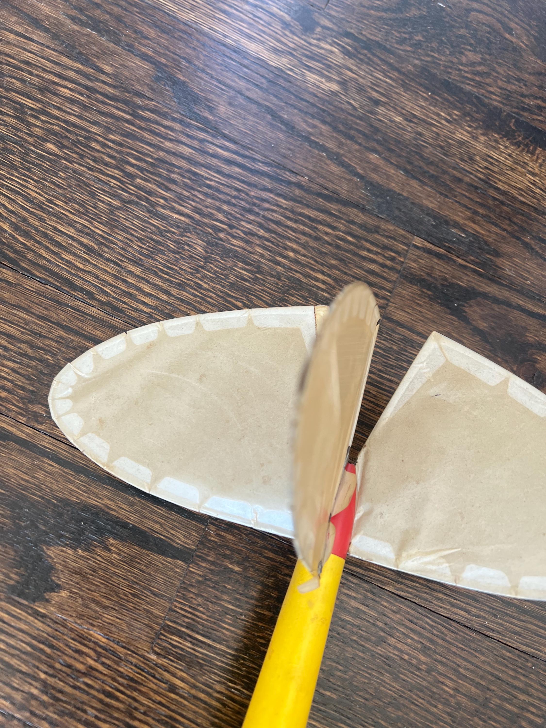 Rare Vintage Huge Size "gunther Flugspiele" Flying GLIDER Airplane Made ...