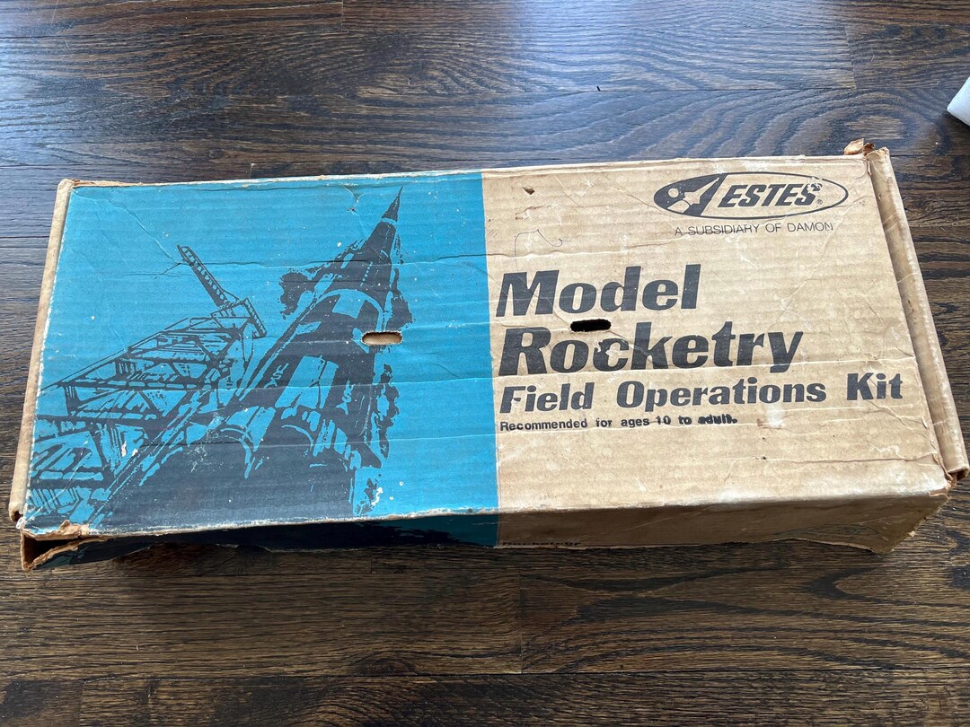 Vintage 1970's Estes Model Rocketry Field Operations Kit - Etsy