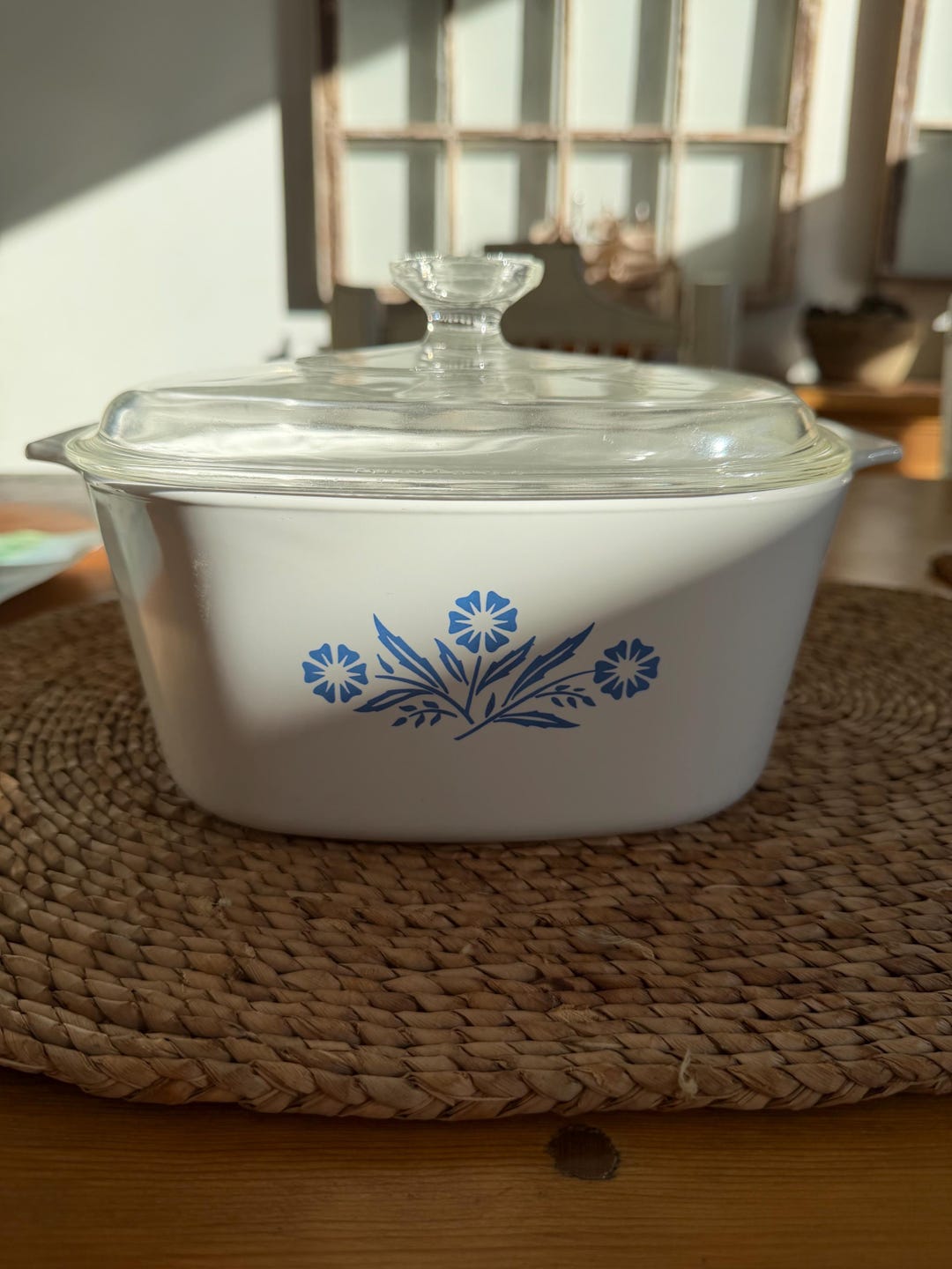 Vintage 1980’s Corning Ware Blue Cornflower 3QT A-3-B Casserole Dish W ...