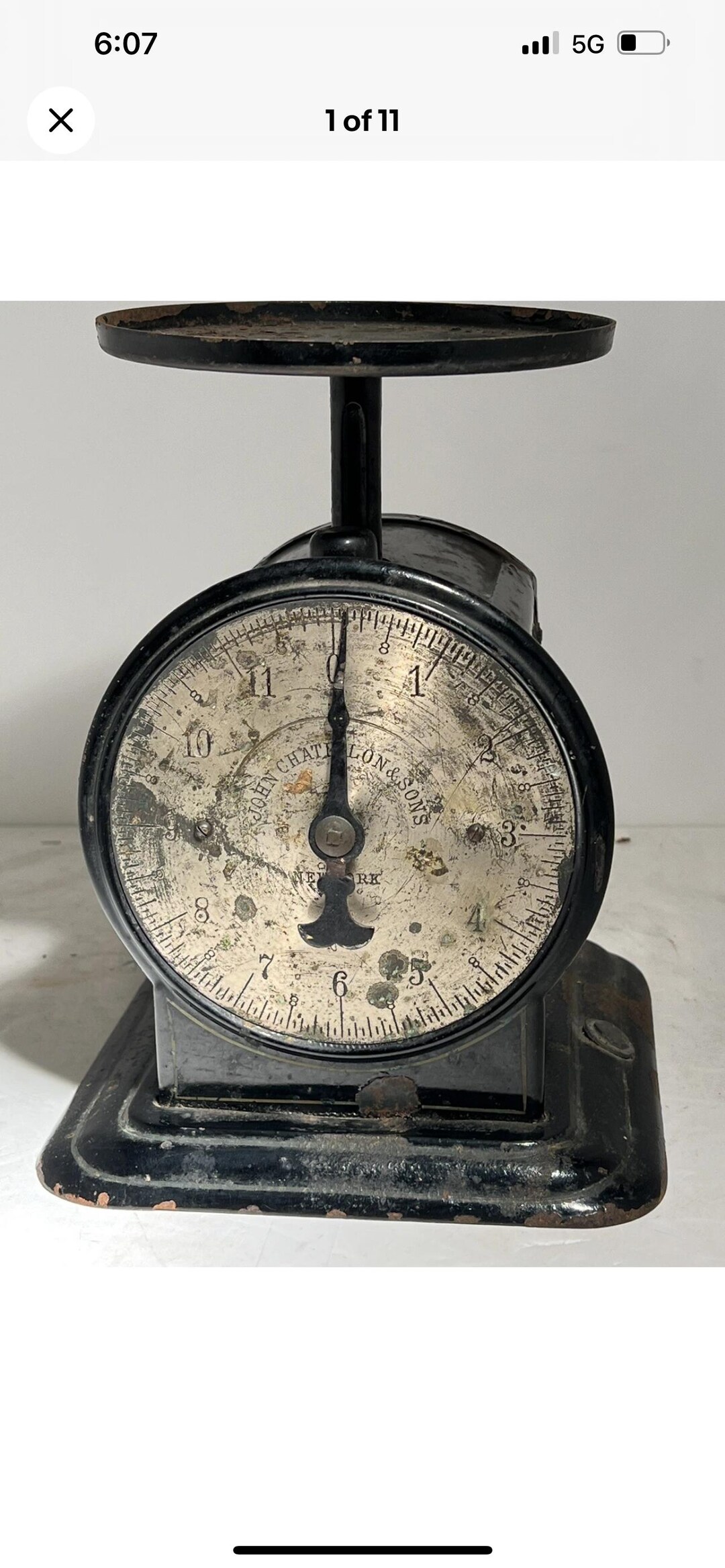 Antique John Chatillon & Sons Scale New York, USA 12 LB MAX - Etsy