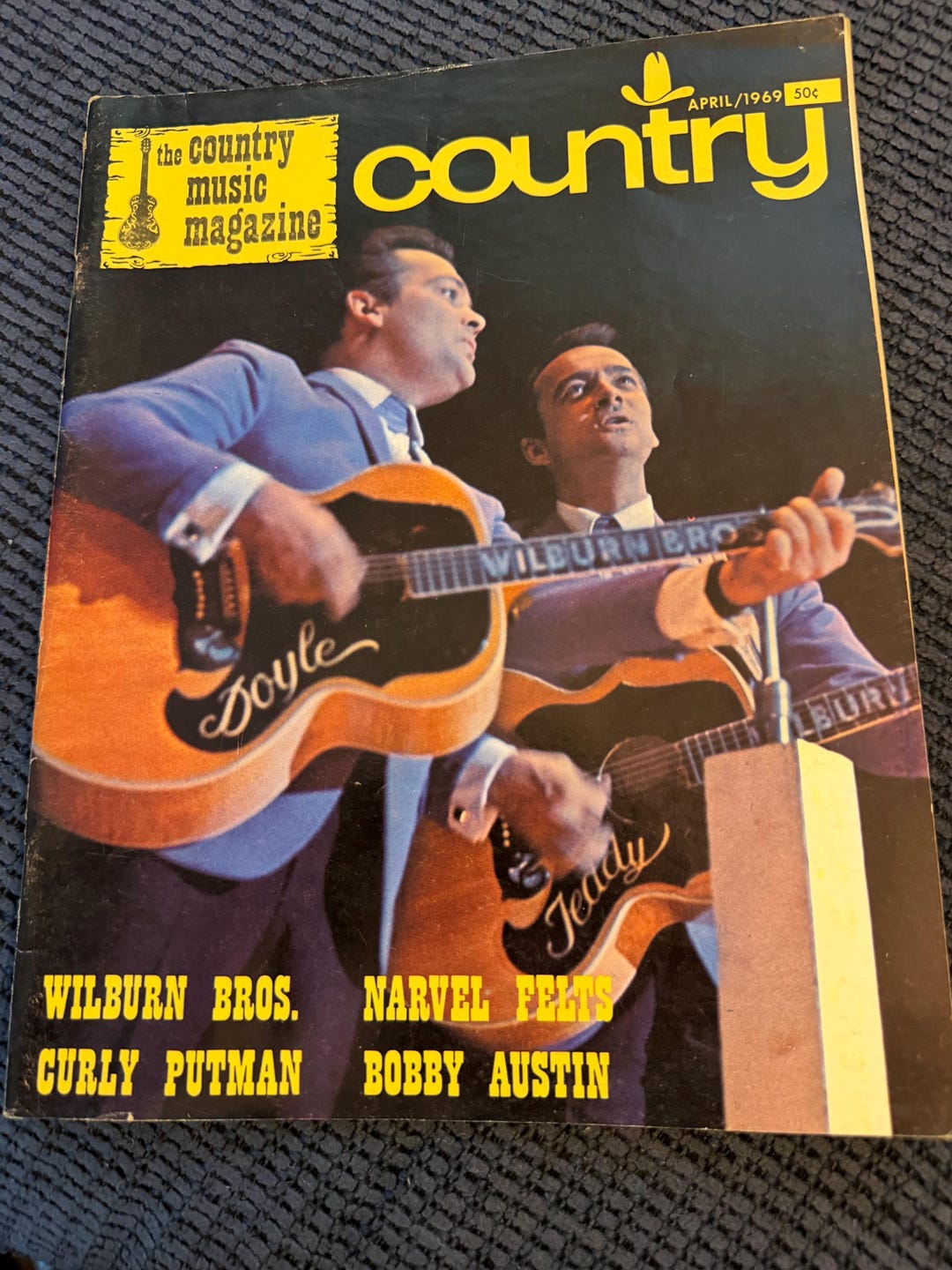 April 1969 Issue of Country Magazine, Featuring the Wilburn Brothers ...