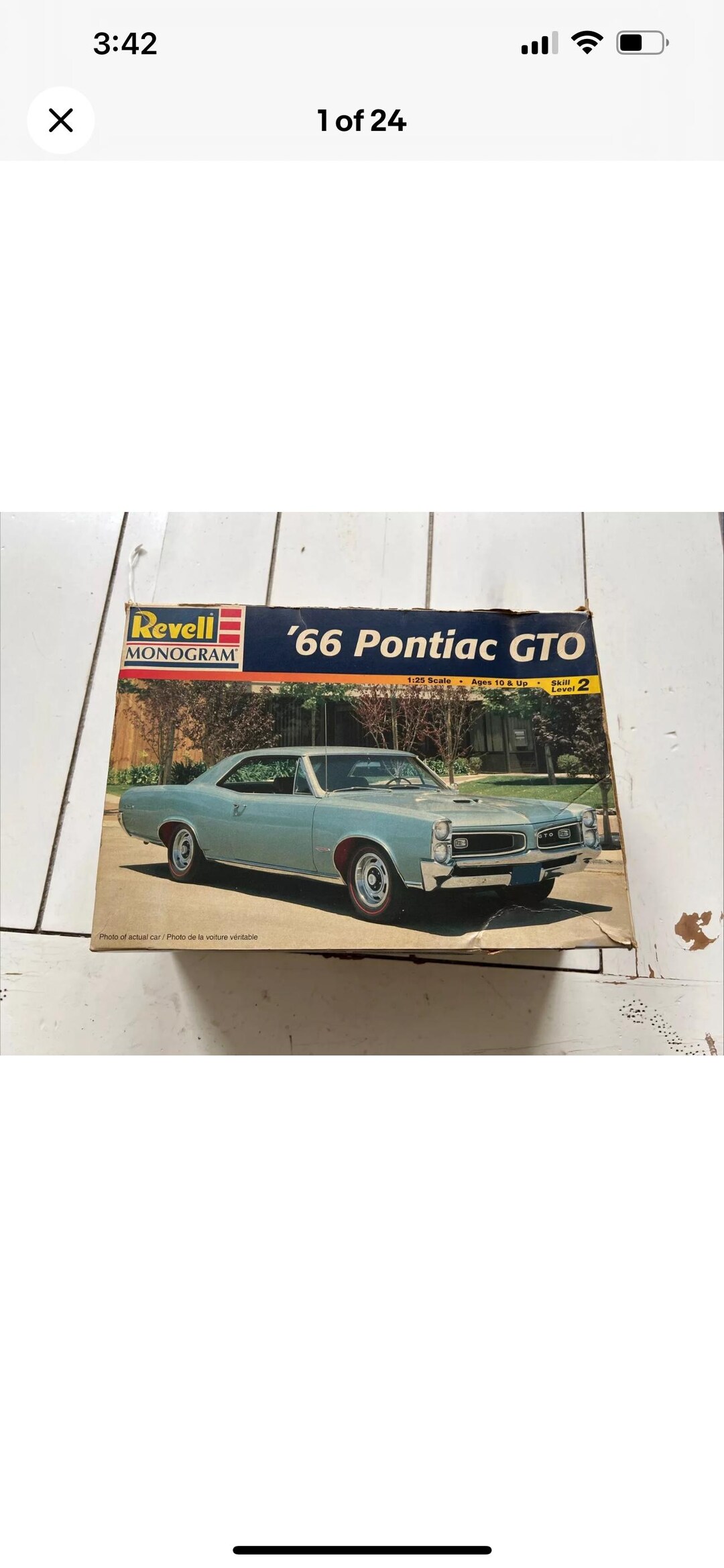 Revell ‘66 Pontiac GTO Model 1:25 Scale - Etsy