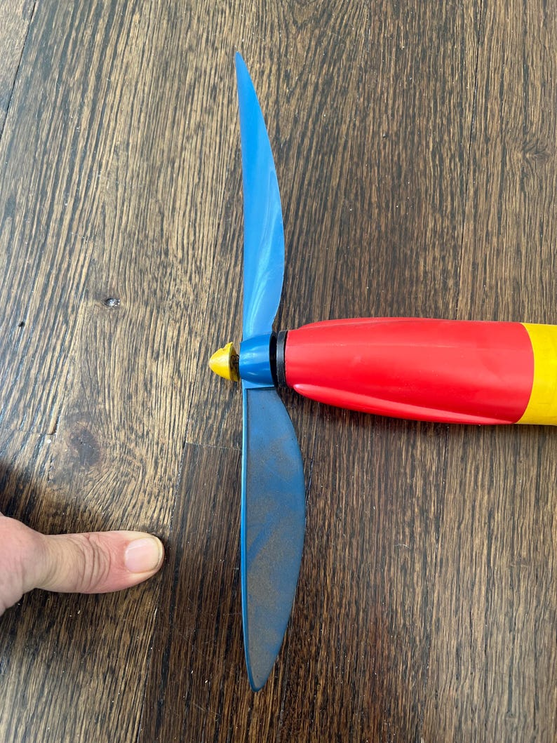 Rare Vintage Huge Size "gunther Flugspiele" Flying GLIDER Airplane Made ...