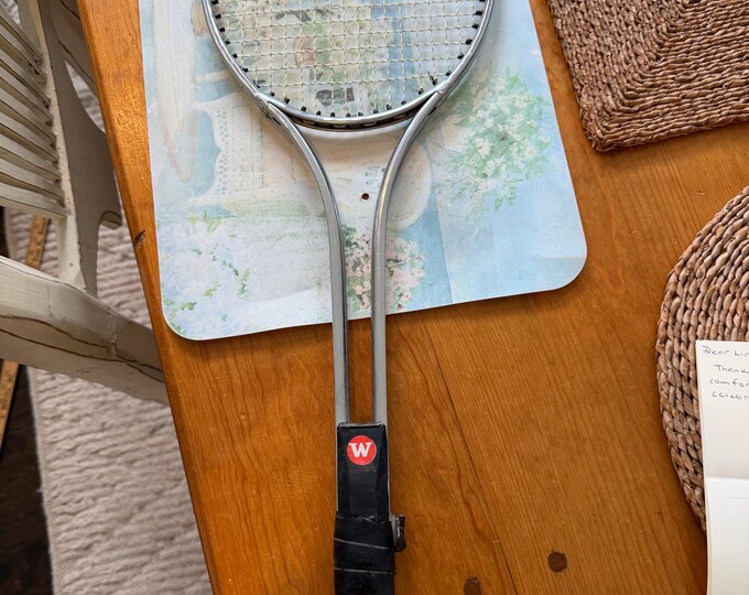 Vintage Wilson T2000 Tennis Rackets - Steel Racket Pair, Game Room Wall ...