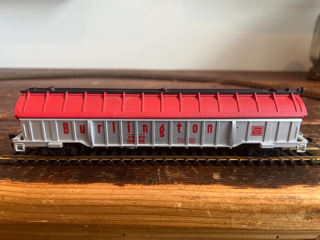 AHM Burlington Integral Coil Car HO Scale 5204-04 - Etsy