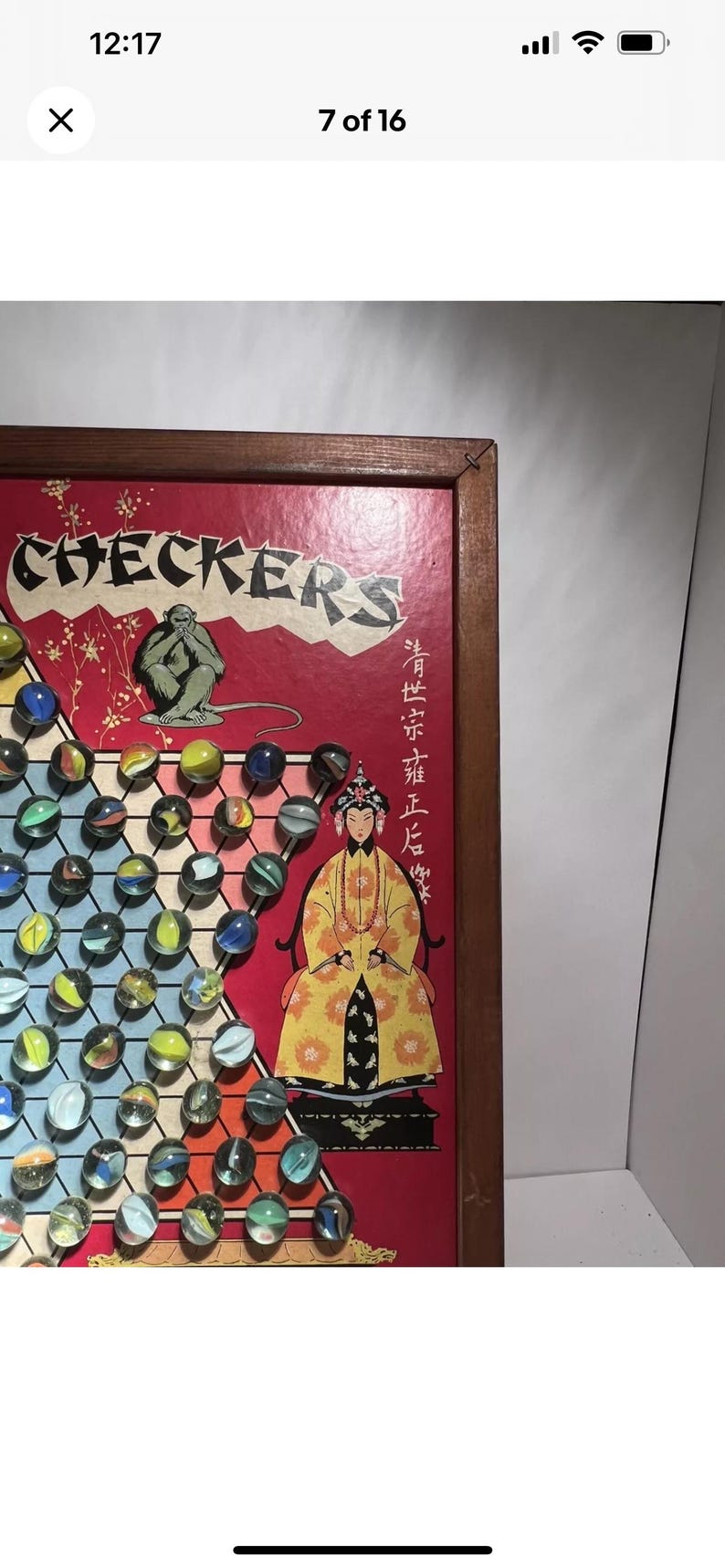 Chinese Checker Board Sign That Lights Up, Hand Made One of a Kind ...