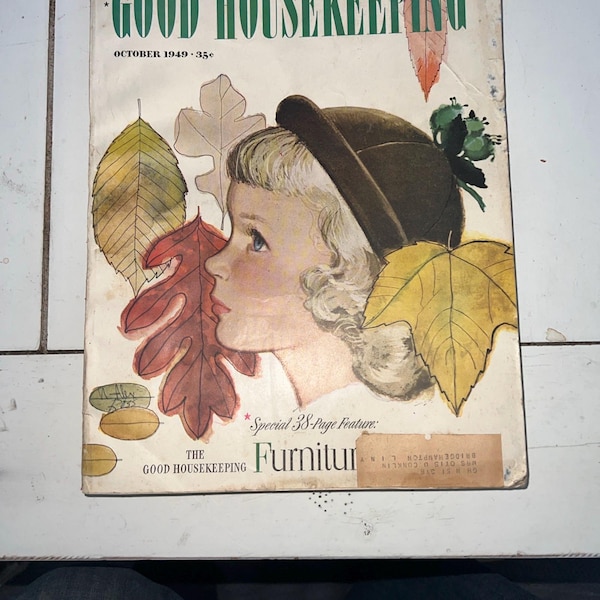 Good Housekeeping Cover - Etsy