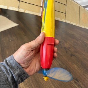 Rare Vintage Huge Size "gunther Flugspiele" Flying GLIDER Airplane Made ...