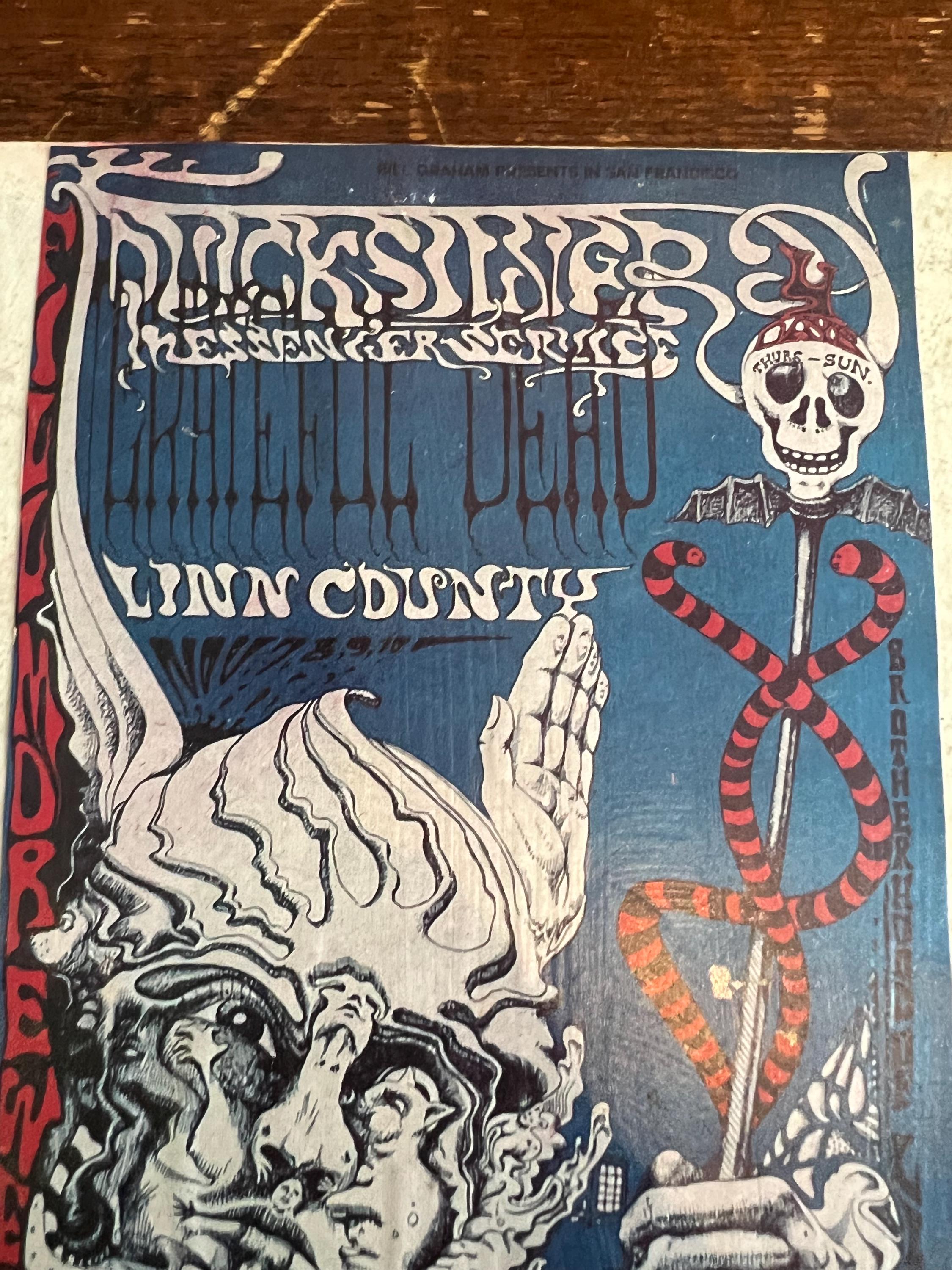 Fillmore West Rare Poster Tile - Etsy