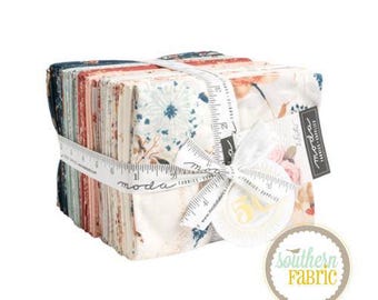 Sandalwood...indigo Fat Quarter Bundle...3 Sisters...moda Fabrics...7 ...