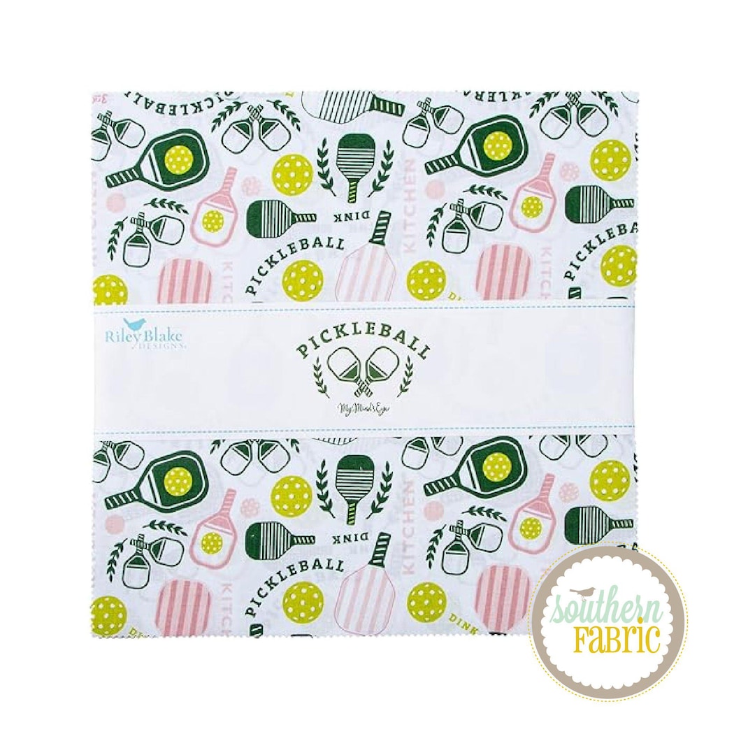 Pickleball - Layer Cake (42 Pcs) by My Mind's Eye for Riley Blake - Etsy