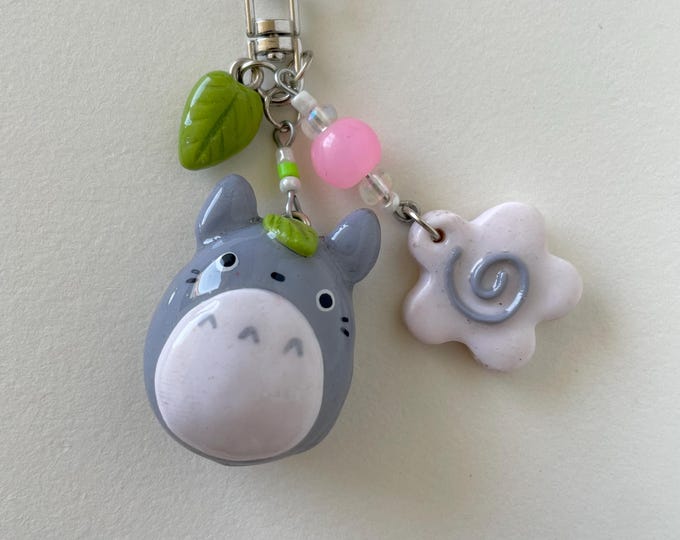 Handmade Totoro Star Bag Charm/ Keychain - Etsy