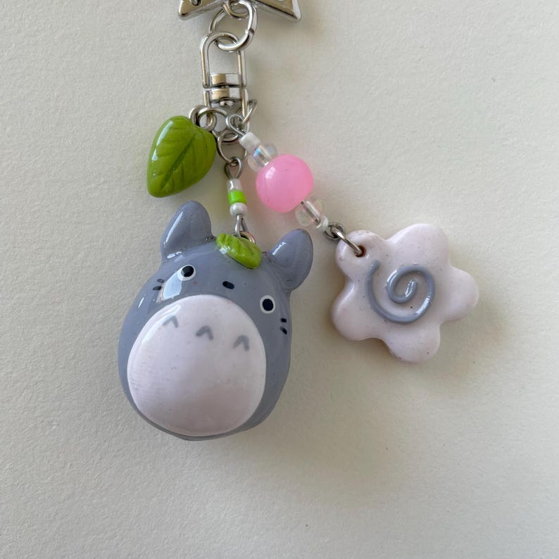 Handmade Totoro Star Bag Charm/ Keychain - Etsy