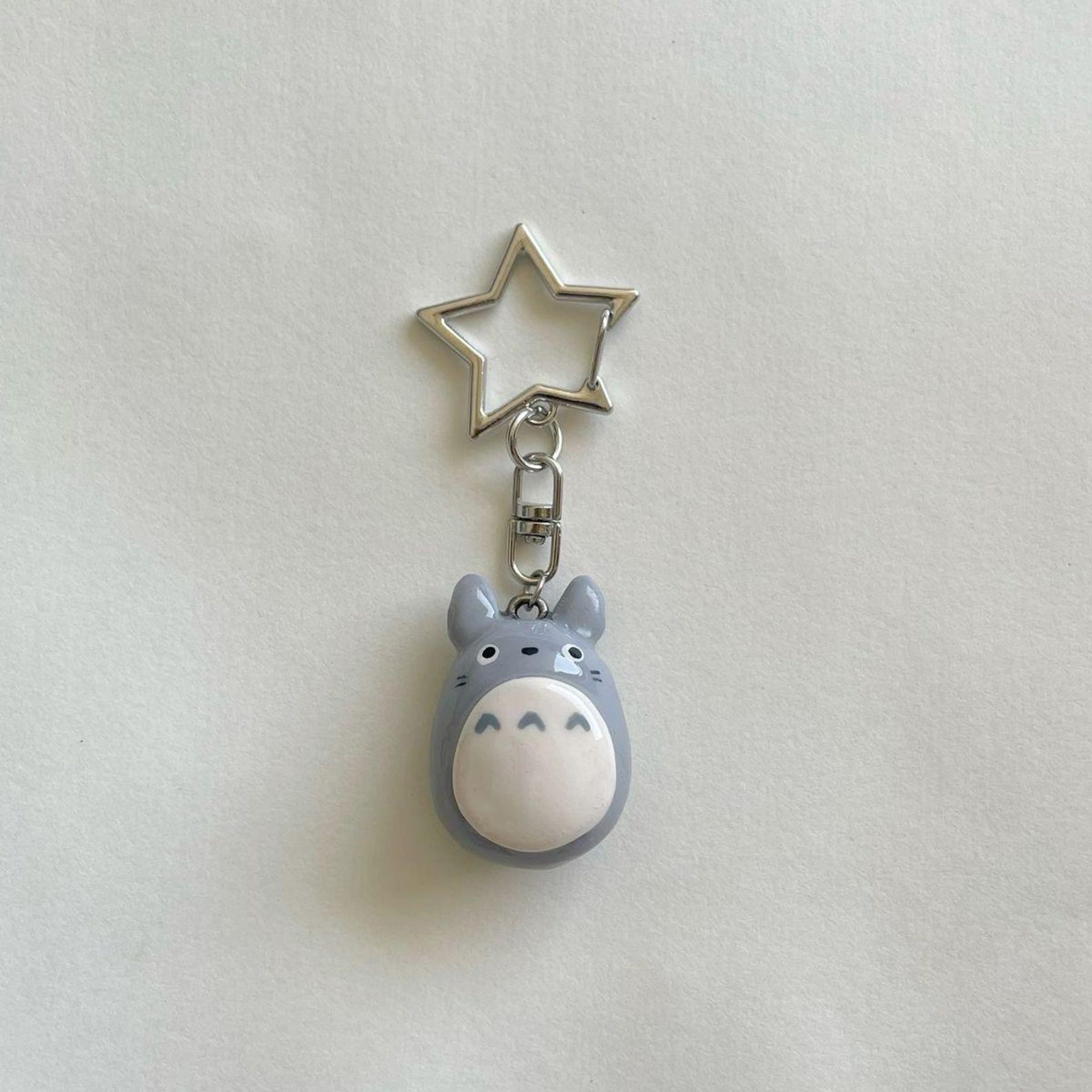 Handmade Totoro Star Bag Charm/ Keychain - Etsy UK