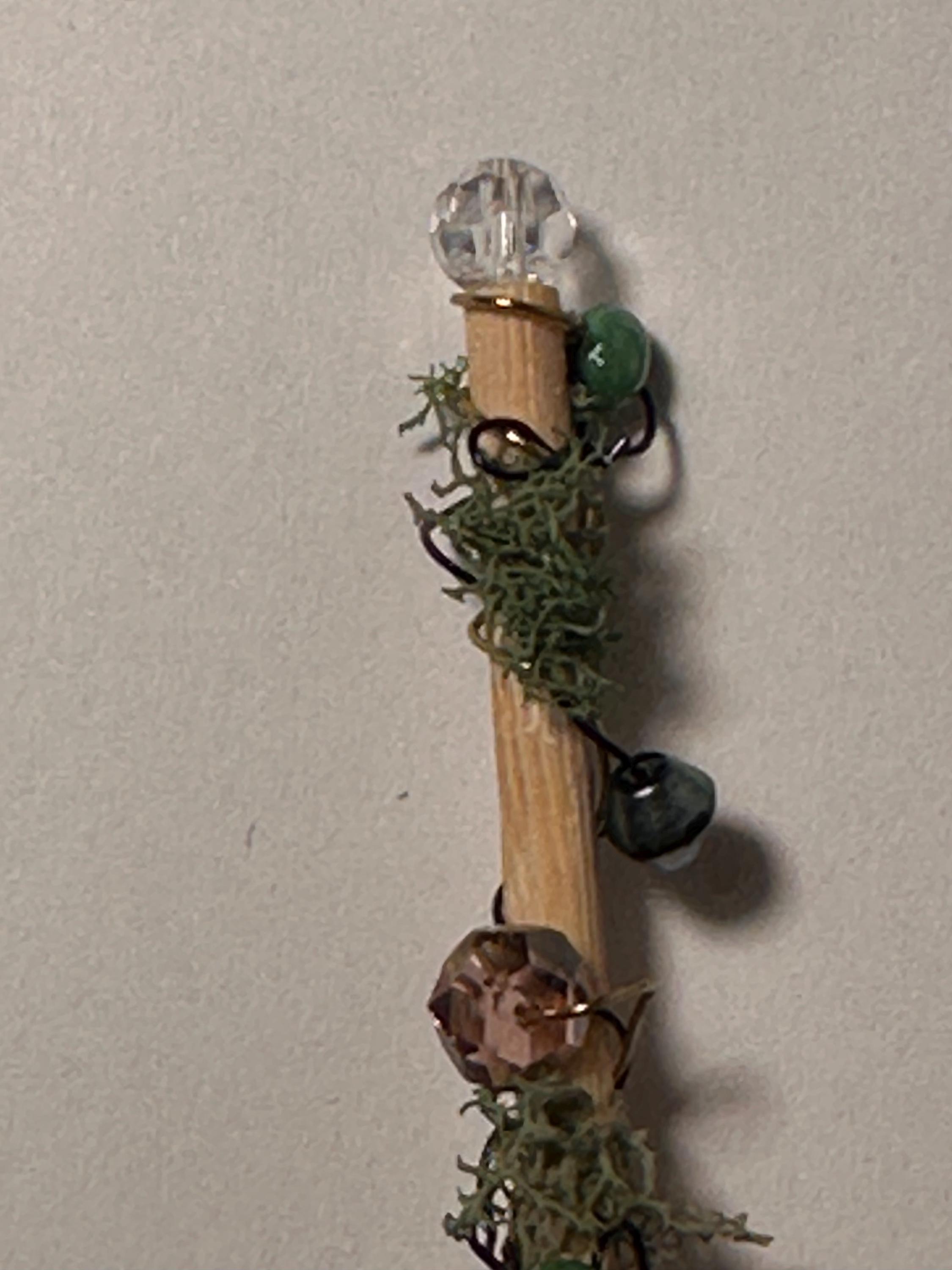 Miniature Enchanted Broom, Fairy Garden Decor, Witchy Mini Broom With ...