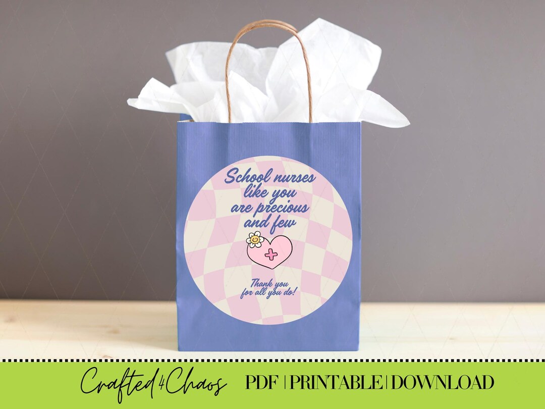 School Nurse Appreciation Day Sign/sticker Bundle | Instant Download ...