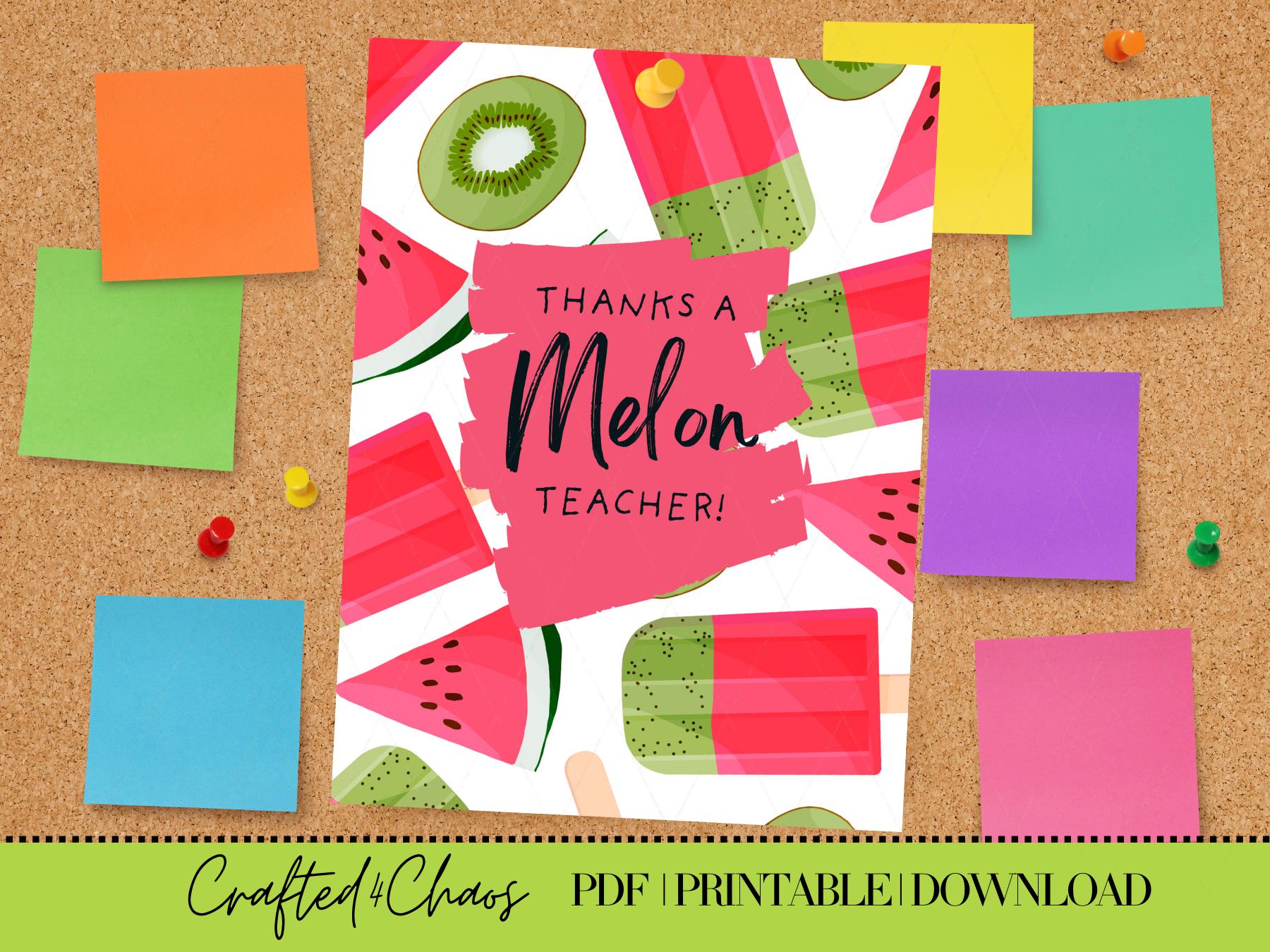 Teacher Staff Appreciation Day Sign/sticker Bundle | Instant Download ...