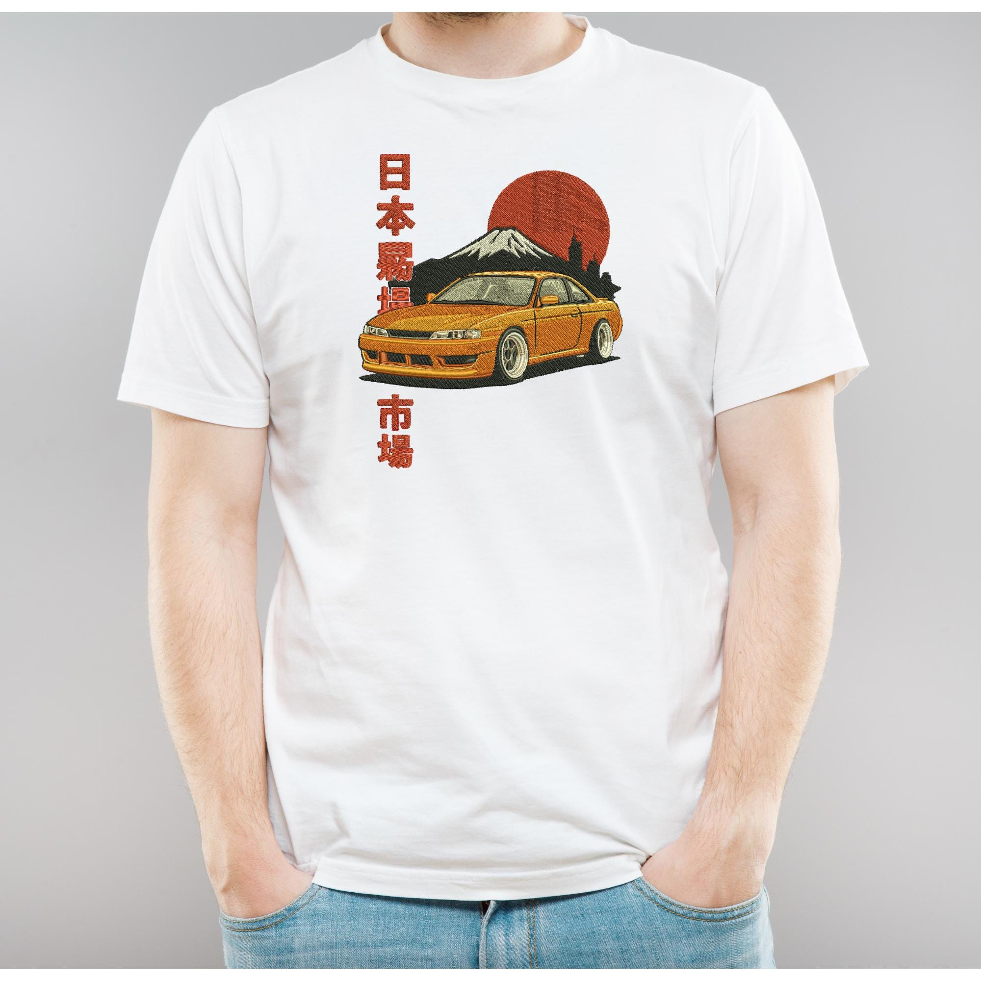 Car Embroidery Design, Classic Car Embroidery, Japanese Car Embroidery ...