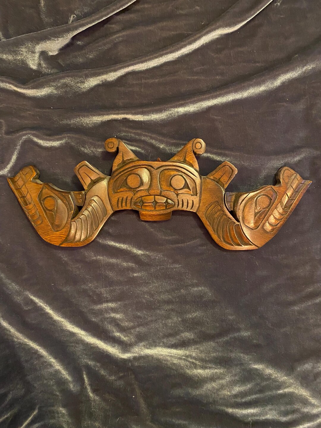 Carving, Indigenous Art, Armand Hunt, Kwakiutl, Two Head Sea Serpent ...
