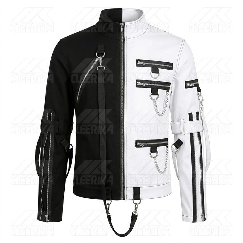 Black Anime Jacket - Etsy