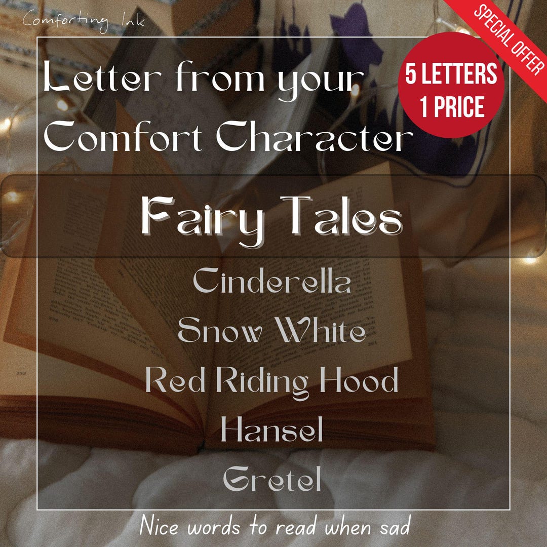 Comfort Character Letter Fairy Tales | Cinderella | Fan Fiction ...