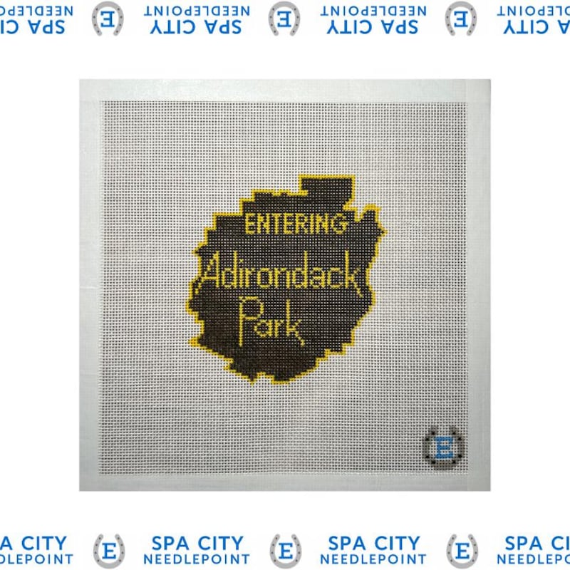 Park Needlepoint Canvas - Etsy