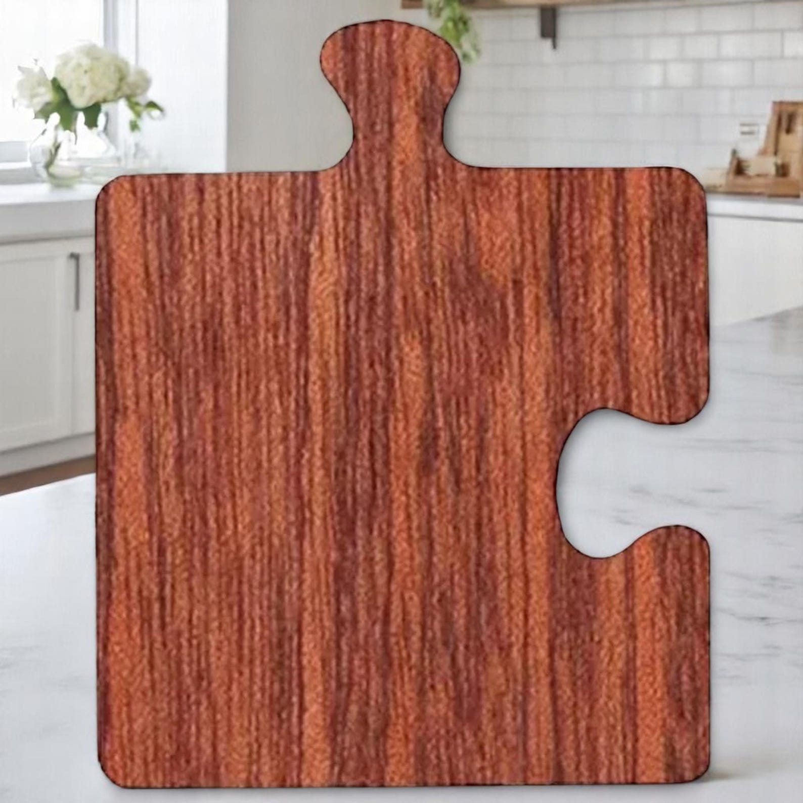 Walnut Wood Puzzle Coasters (set of 2) | Heat-resistant Tea Cup Mats - Etsy