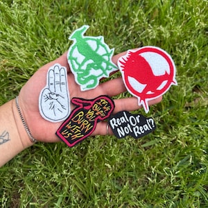The Hunger Games Embroidered Patches - IRON ON - Etsy