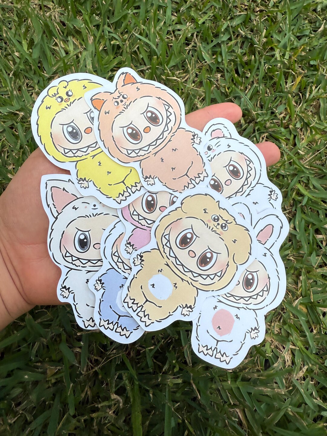 Stray Kids X Labubus Character Stickers - Etsy