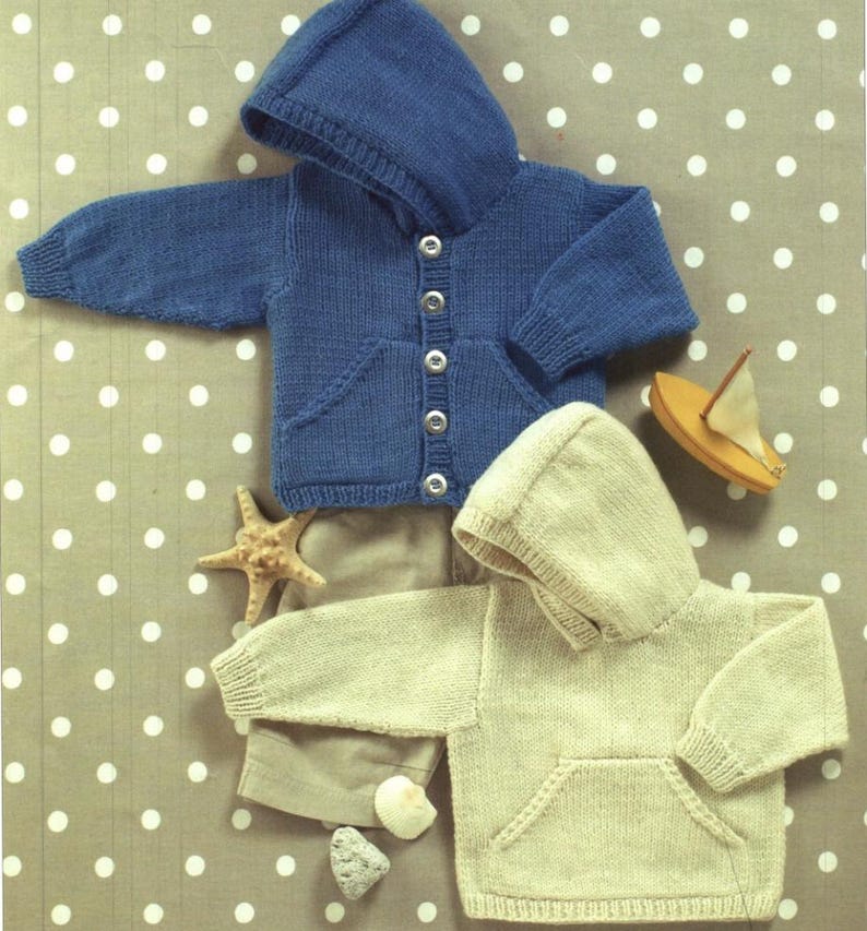 Modèles de tricot faciles pour bébés garçons et filles, cardigan ...