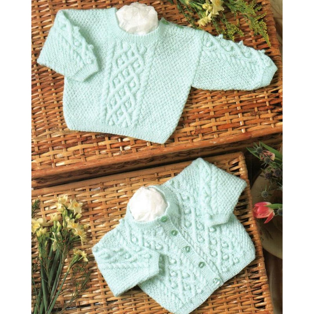 Baby Cardigan Knitting Patterns, Baby Jackets, Premature to 18 Months ...