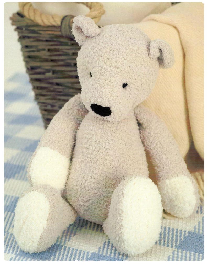Teddy Bear Knitting Patterns, Easy Teddies Stuffed Toys, ,16 Inch Size ...