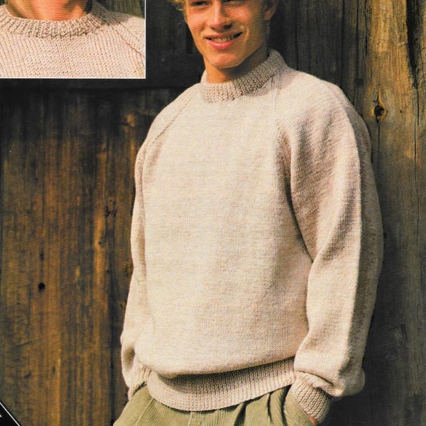 Big Mens Wool Jumper - Etsy