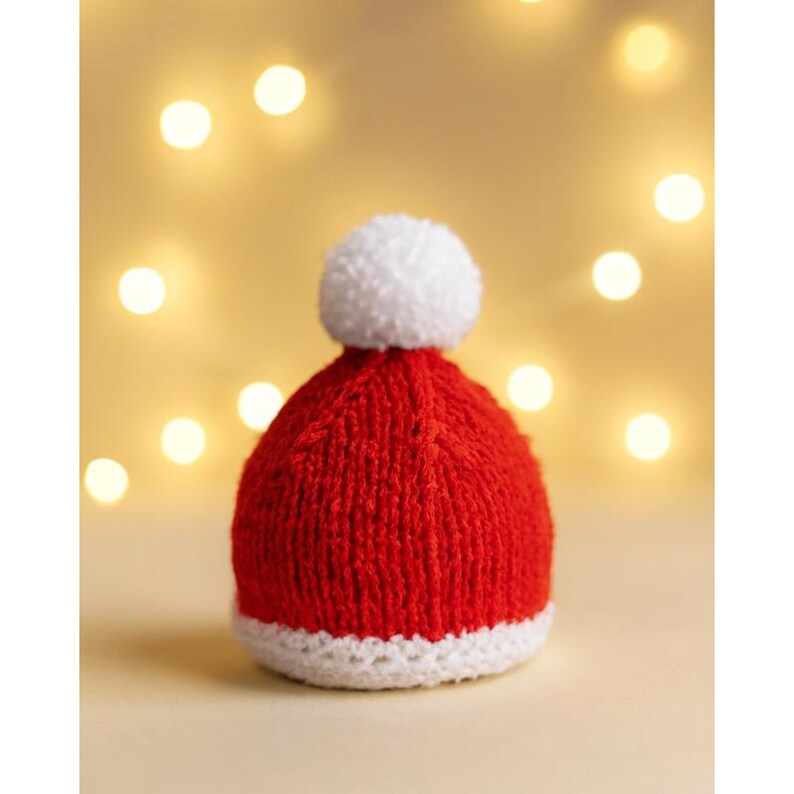 Santa Hat Chocolate Orange Cover Knitting Pattern, Father Christmas ...