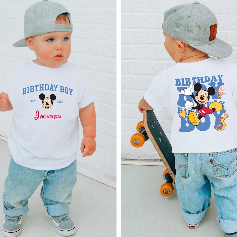 Mickey Mouse Outfits for First Birthday - Etsy
