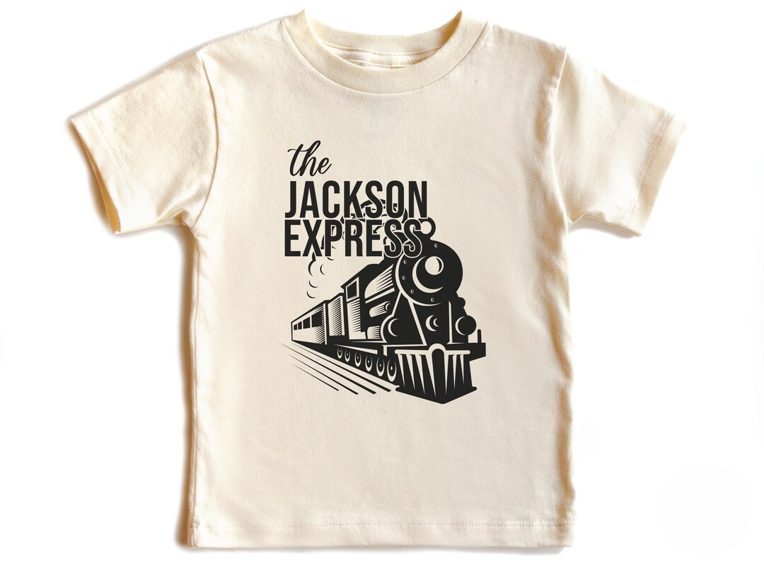 Custom Train Shirt for Toddler, Kids Train Shirt, Train Shirt Toddler ...