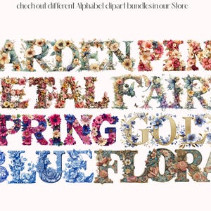 Timeless Blue Chinoiserie Alphabet Clipart Scrapbooking Blue Elegant ...