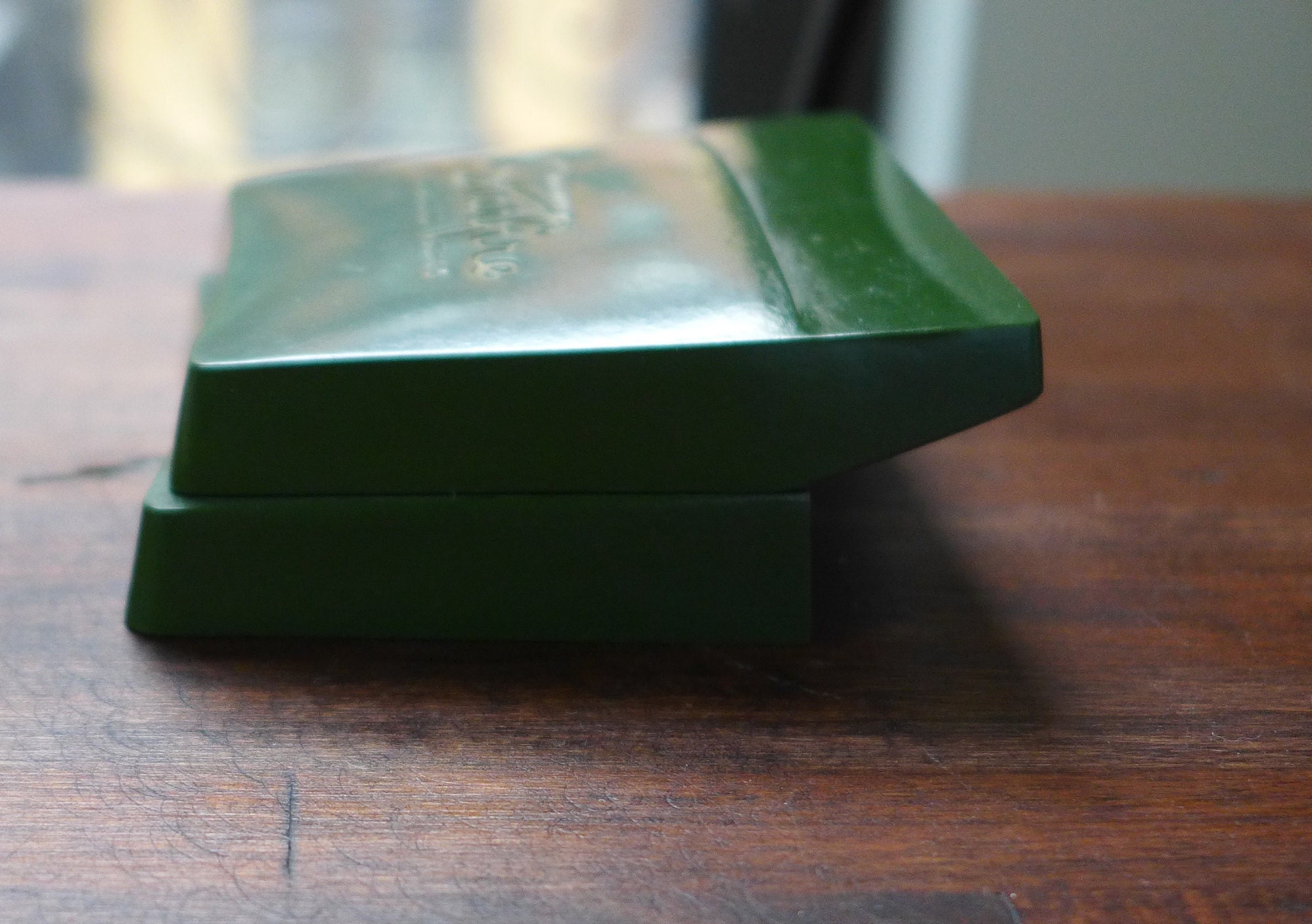 1950's Starfire Dark Green Diamond Ring Box - Etsy