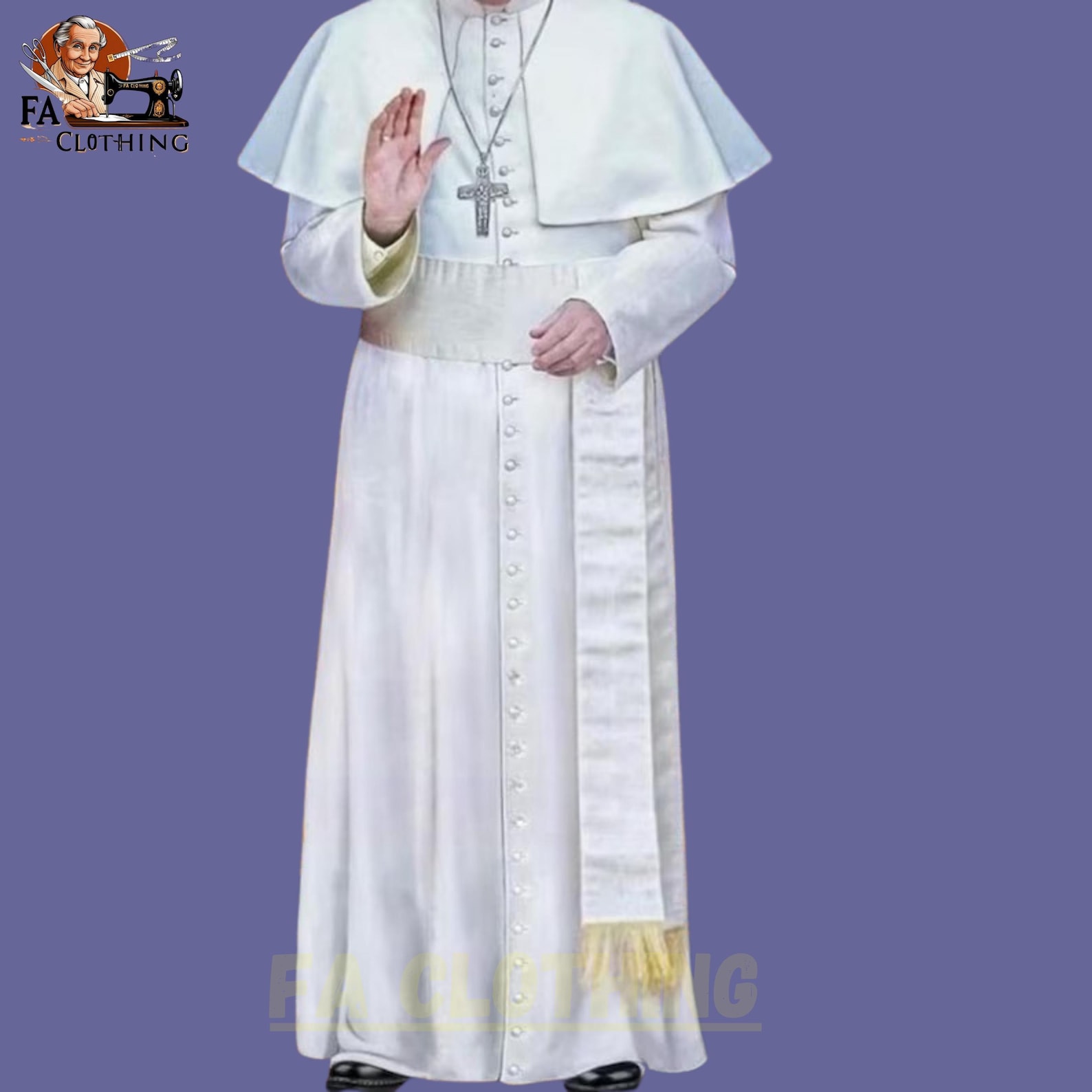 Custom Catholic Priest Cassock: Traditional Wool Clergy Vestment - Etsy