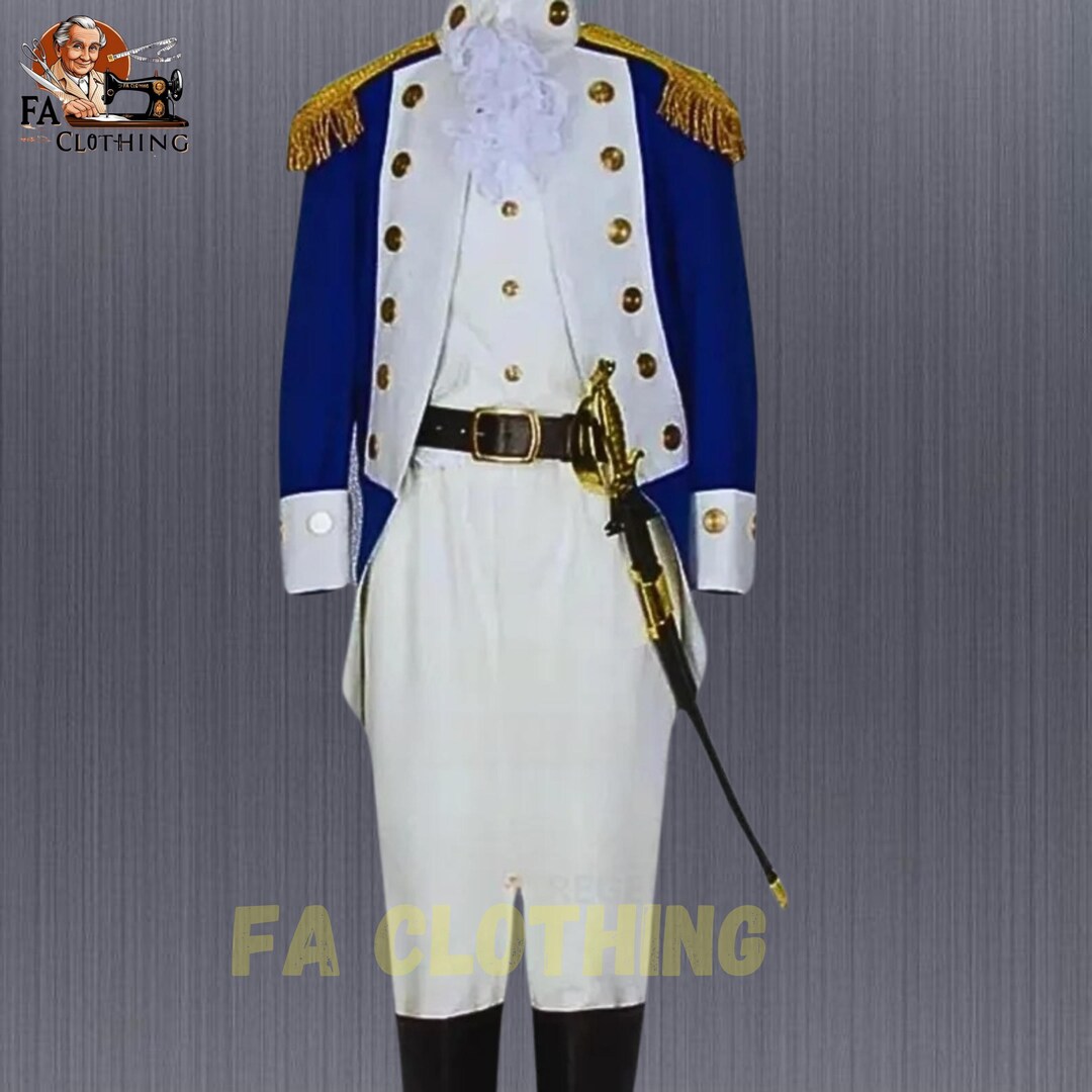 Newly Handmade Alexander Hamilton Revolutionary War Uniform: Colonial ...