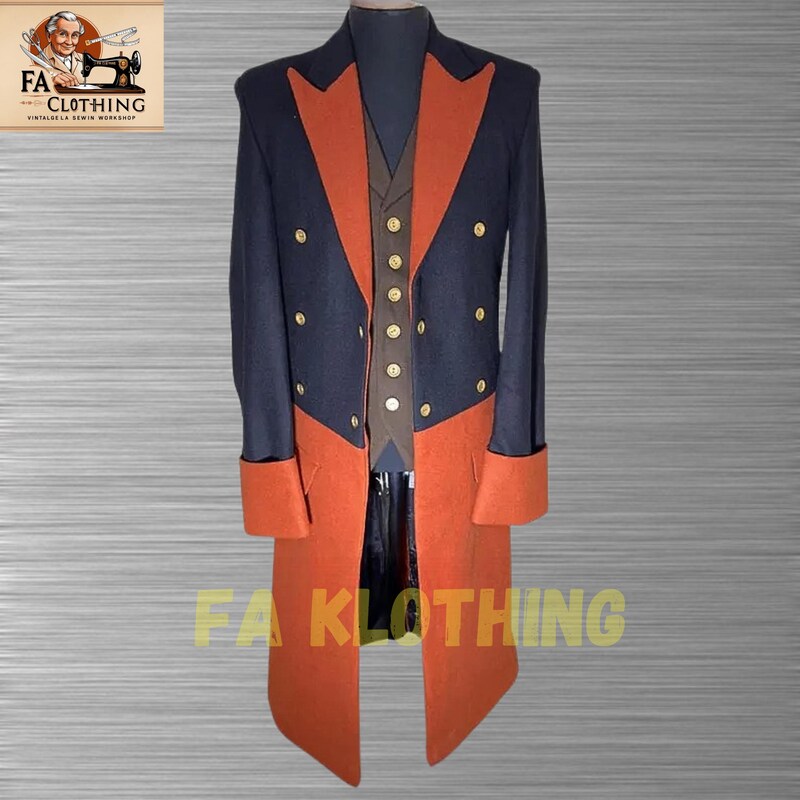 Victorian Frock Coat - Etsy