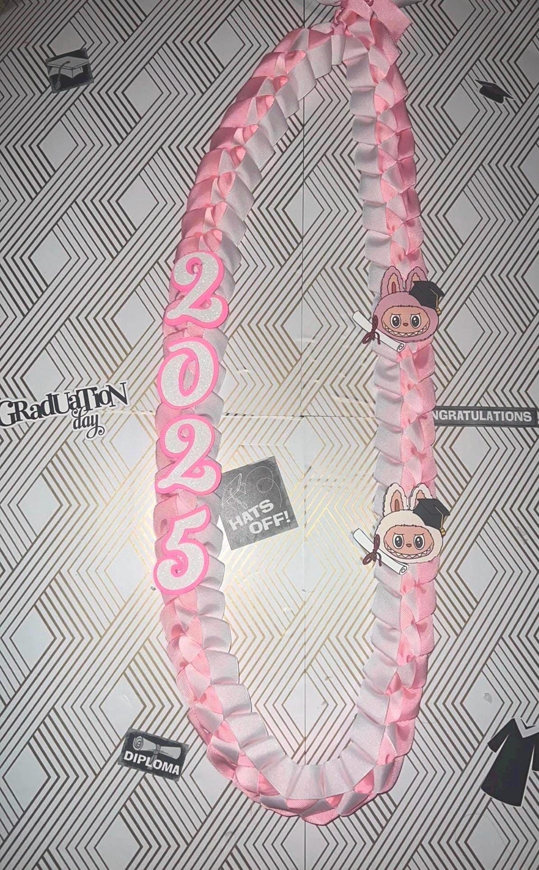 Labubu Graduation Lei - Etsy