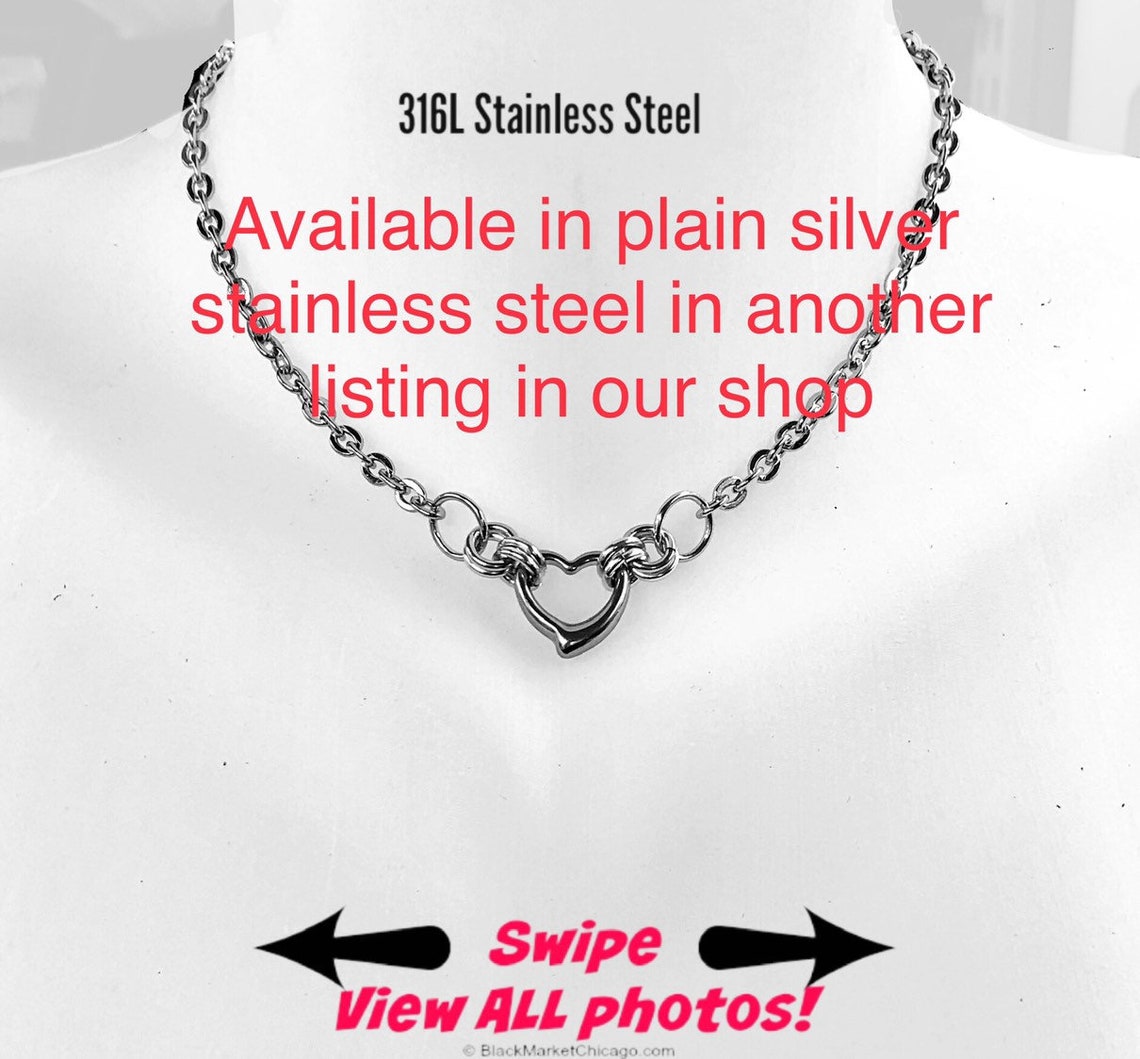 24/7 Wear Discreet BDSM Day Collar Elegant Discreet Necklace | Etsy