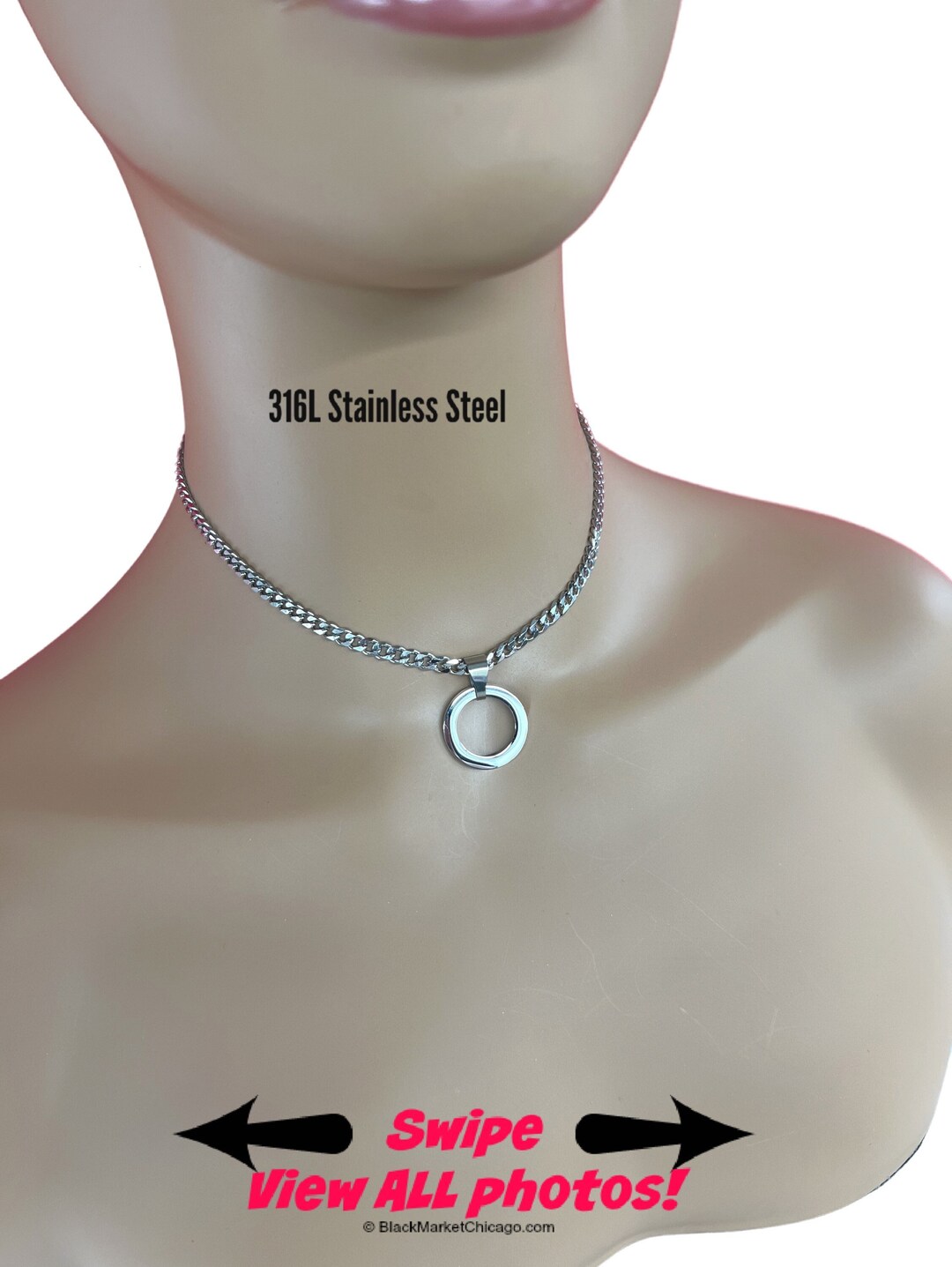 Sub Day Collar, Solid O-ring, 24/7 Waterproof, Stainless Steel ...