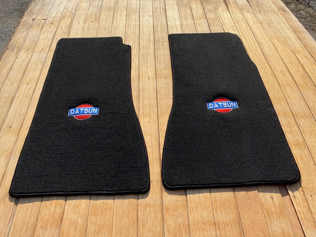 For Datsun 240z 260z 280z Floor Mat Mats Carpet Black 2 Pcs 1970-78 - Etsy