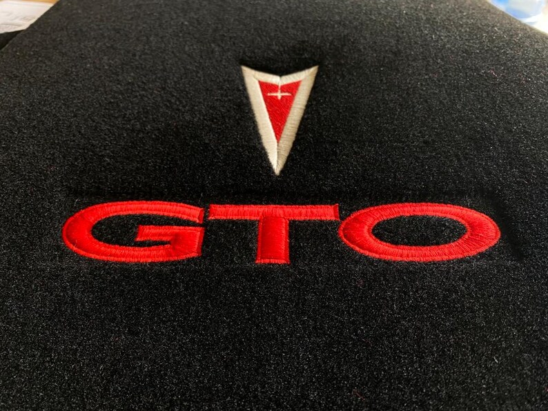 For Pontiac GTO Custom Velour Floor Mats Carpet Black 4pcs 2004-06 - Etsy