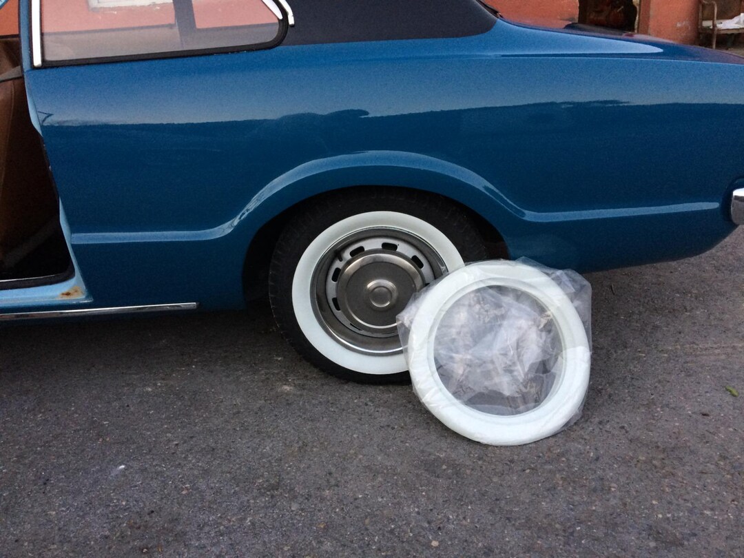 12 Inch Whitewall Topper Sidewall Tire Insert Trim Set Of4 - Etsy